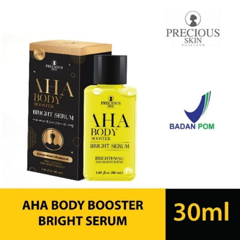 Jual PRECIOUS AHA BODY BOOSTER SERUM ADA BARCODE | AHA BODY SERUM ...