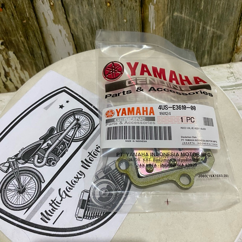 Jual MEMBRAN Harmonika - Reed Valve Assy - membran YAMAHA F1ZR - FI ...