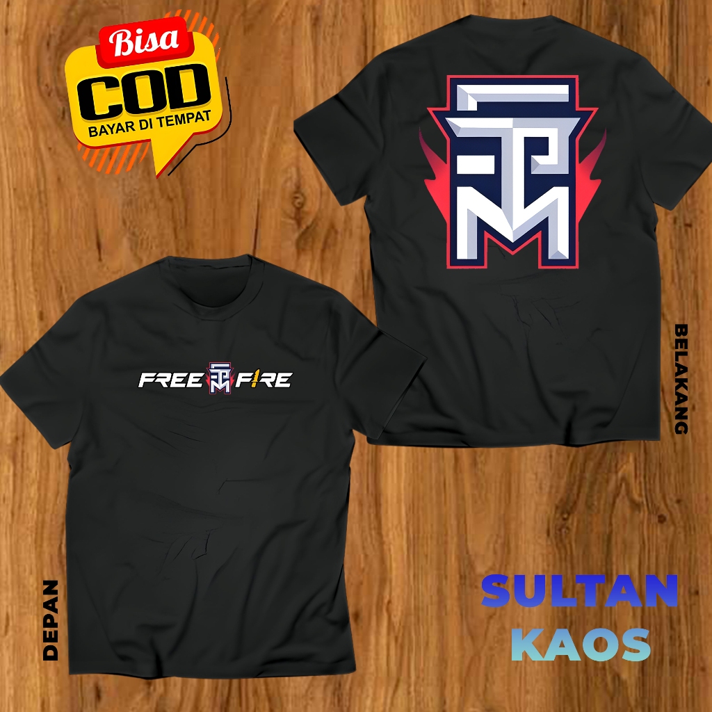 Jual SULTANKAOS89 - Kaos Free Fire - Squad STM Cees - Baju Kaos Dewasa ...