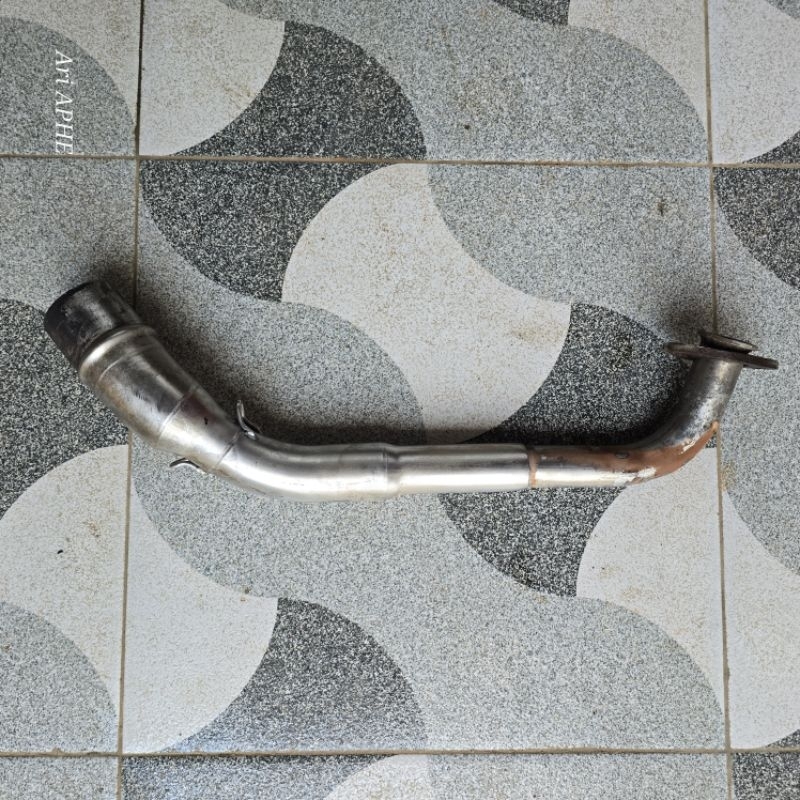 Jual header pipa leher knalpot AEROX 155 OLD 3tech ronin tridente ...