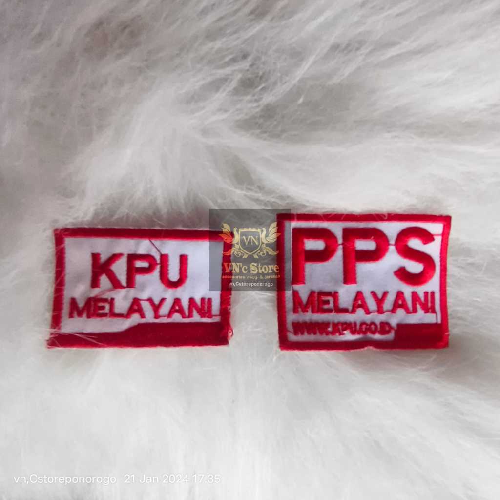 Jual Logo KPU & PPS produk sendiri / logo kpu / logo / bet / bet sablon ...