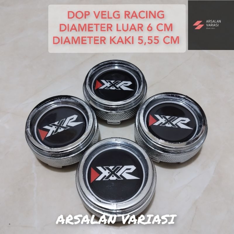 Jual Dop roda tutup velg mobil racing variasi silinder kecil chrome ...