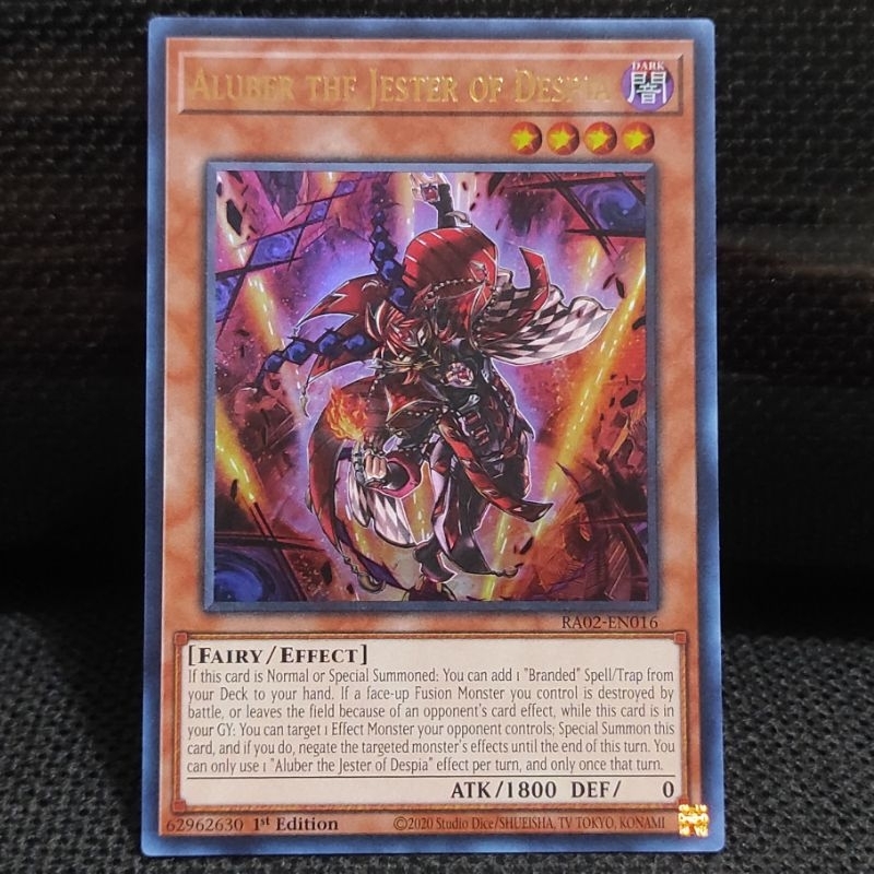 Jual Kartu Yugioh TCG Aluber the Jester of Despia Ultra Rare UR ORI ...
