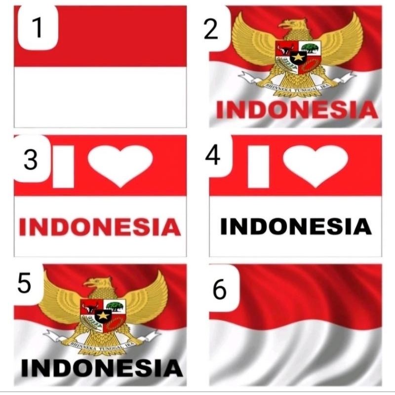 Jual STICKER PIPI DIRGAHAYU HUT RI | STICKER MERAH PUTIH | Shopee Indonesia