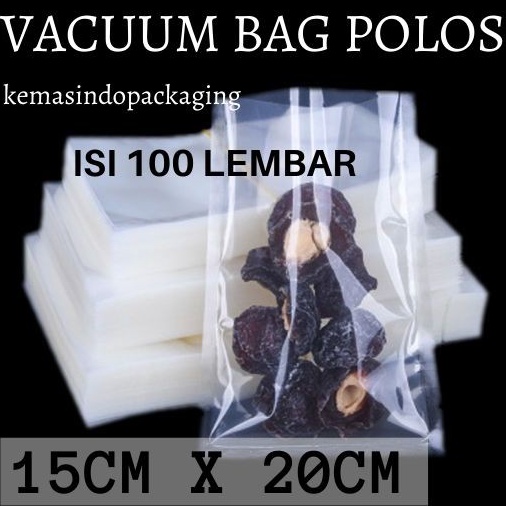 Jual Hadir Terheboh Plastik vakum vacuum bag 15x2 cm 8 micron ...