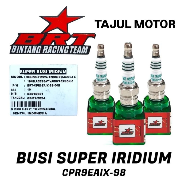 Jual BUSI BRT IRIDIUM BEAT SCOOPY VARIO125/150 PCX CBR CRF KHARISMA ...