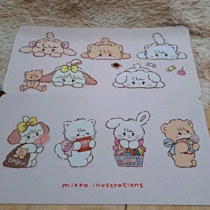 Jual Alas Meja / Alas Keyboard / Keset Mikko | Shopee Indonesia