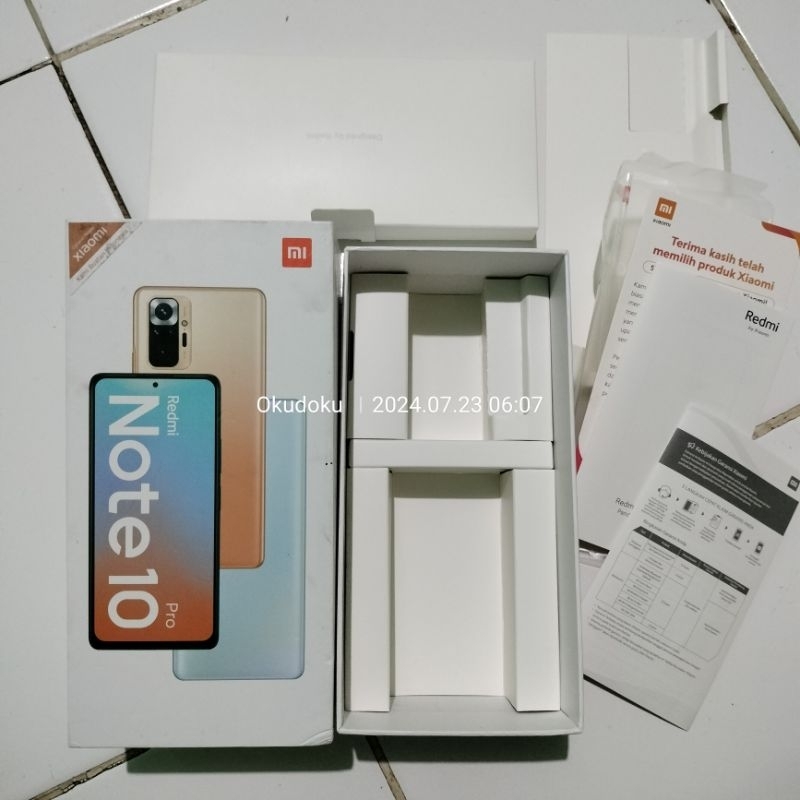 Jual Dus Box Xiaomi Redmi Note 10 Pro 10Pro Original Copotan | Shopee ...