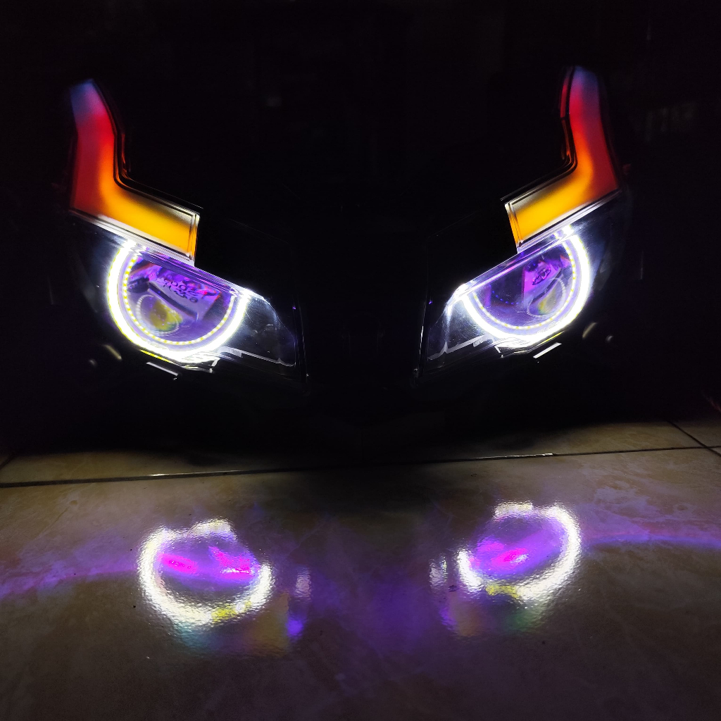 Jual Biled ADV 150 160 projector biled AES F-002 3 INCH 65 WATT ...