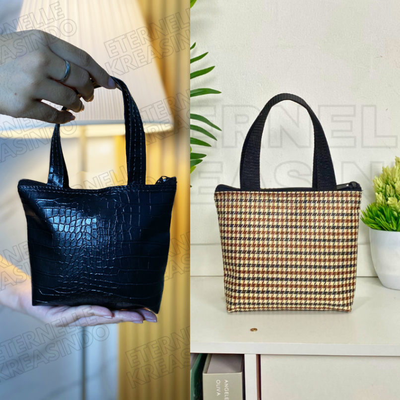 Jual [100% FOTO ASLI] TAS JINJING MINI DOLBY BATIK DAN KULIT CROCO ...