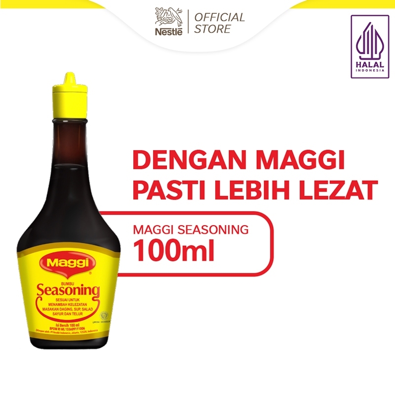 Jual MAGGI seasoning 100ml / kecap asin / soy sauce | Shopee Indonesia