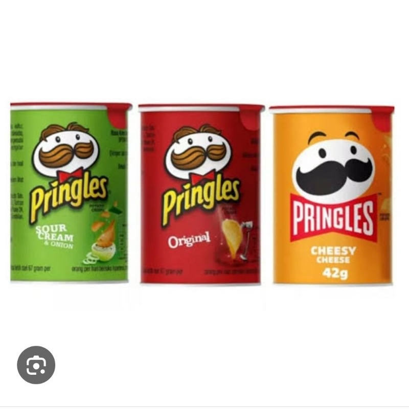 Jual PRINGLES POTATO CHIPS MINI 42 gram / PRINGLES MINI KERIPIK KENTANG ...