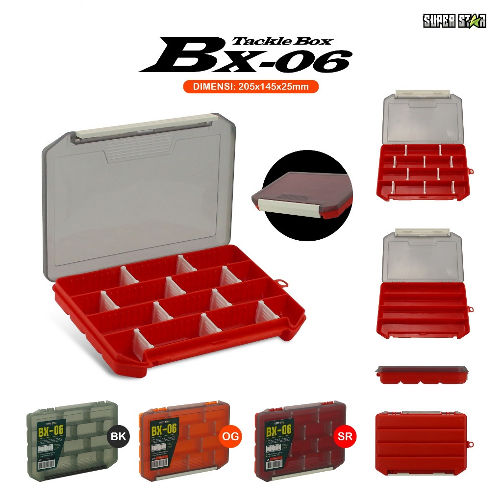 Jual Box Pancing - Tackle Box Super Star BX-06 | Shopee Indonesia