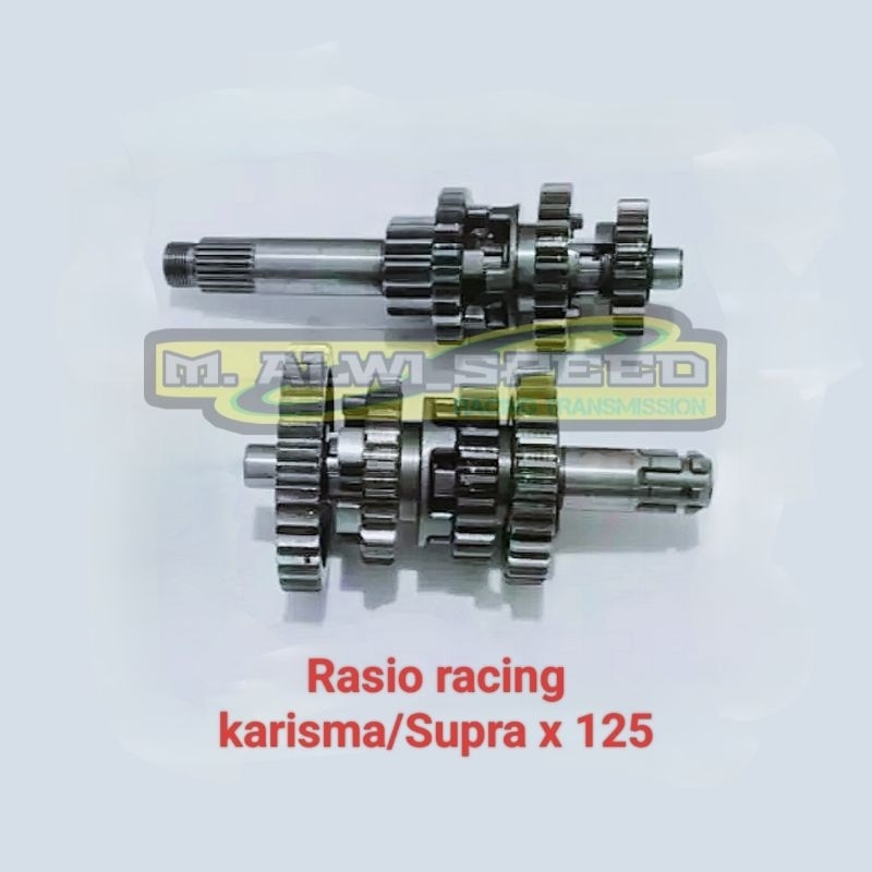 Jual Rasio racing karisma/Supra x 125 set custom drag roadrace harian ...