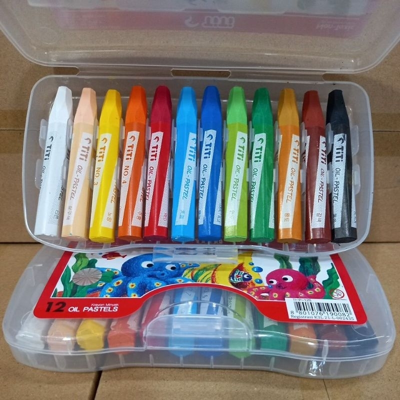 Jual KRAYON 12 WARNA | Shopee Indonesia