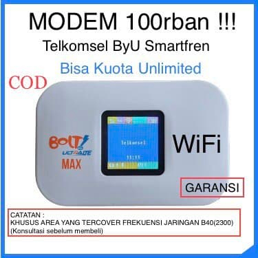 Jual MODEM WIFI BL1 4G TELKOMSEL SMARTFREN DAN BYU 150Mbps | Shopee ...