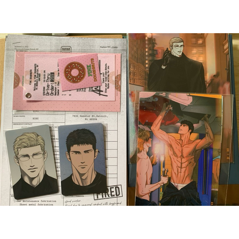 Jual detective file shutline fullset clearfile heesung potato jinx ...