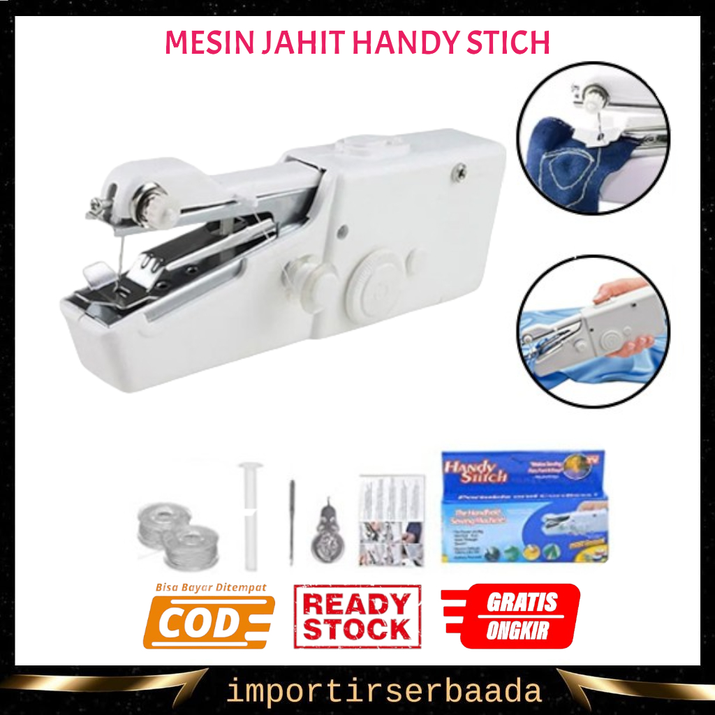 Jual IMP- Mesin Jahit Handy Stitch Portable Handheld Sewing Machine ...