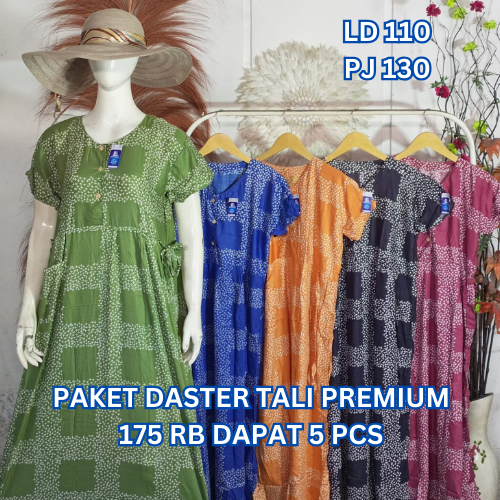 Jual Paket daster chibi tali 175rb dapat 5 daster premium bahan rayon ...