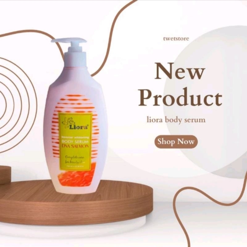 Jual LIORA BOOSTER WHITENING BODY SERUM DNA SALMON 750 ML | Hand Body ...