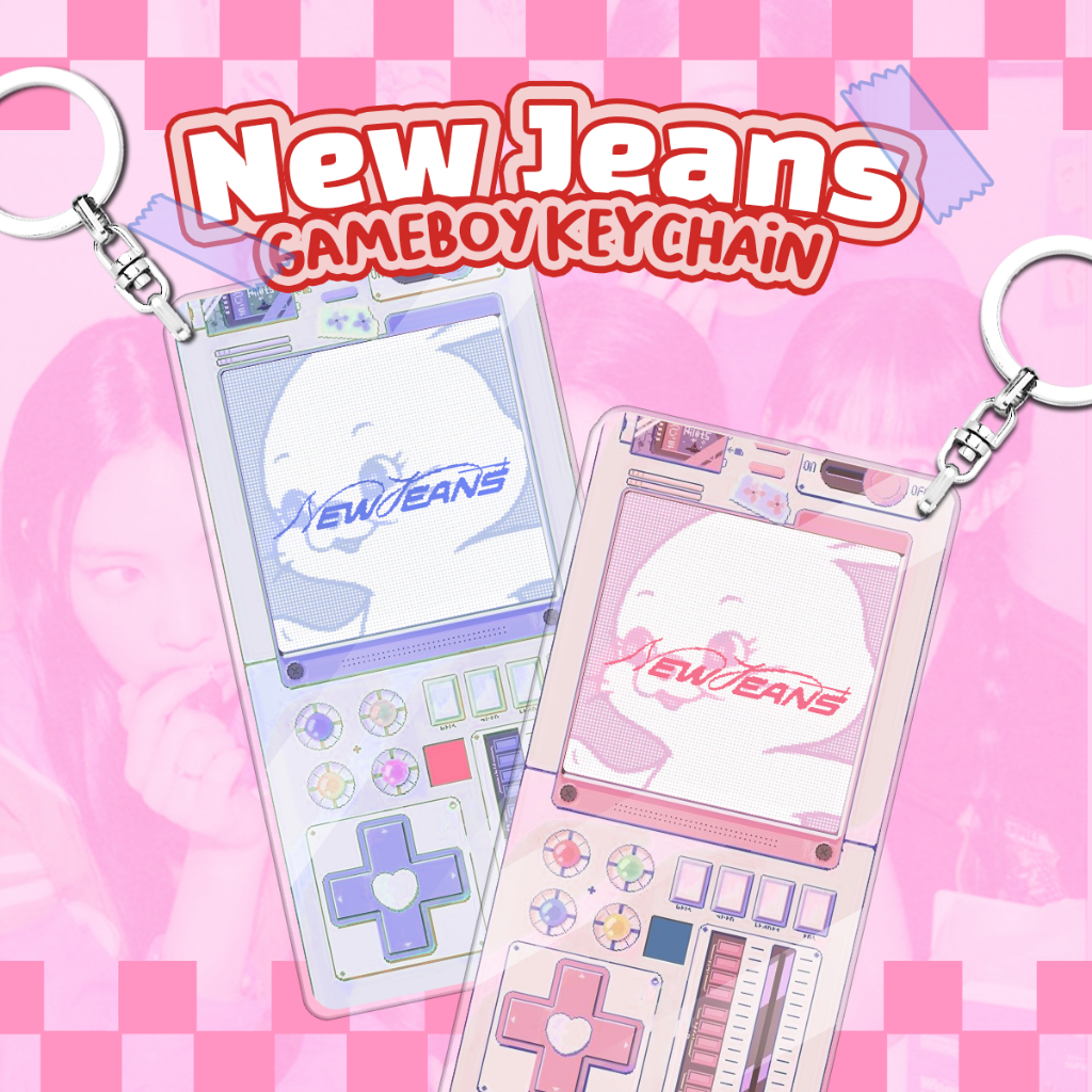 Jual NEW JEANS Y2K gameboy aesthetic keychain | Shopee Indonesia