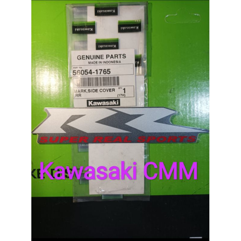 Jual Stiker stripping tulisan rr Ninja RR. Original kawasaki. | Shopee ...