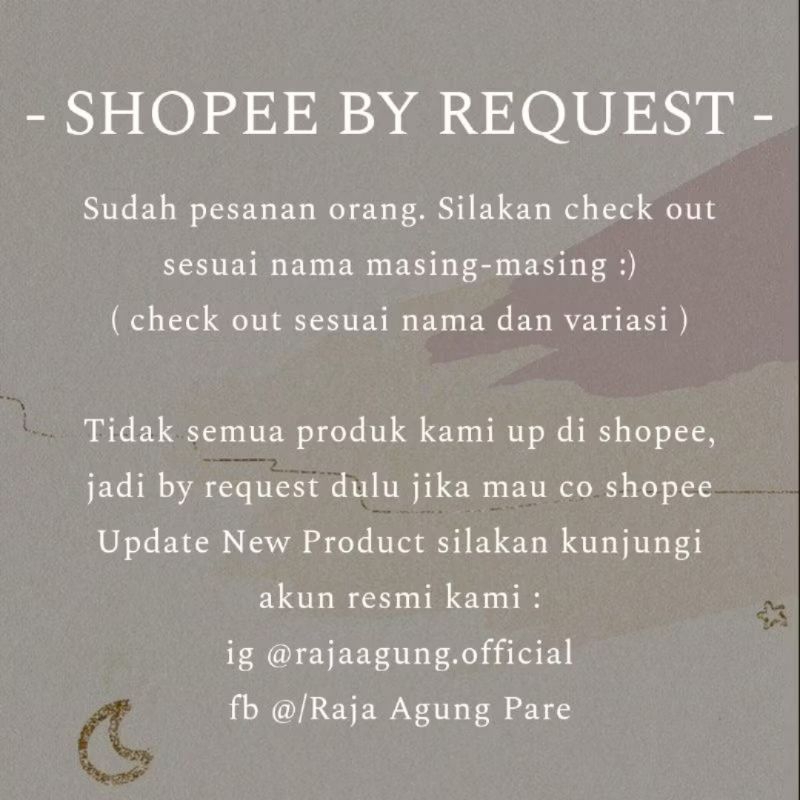 Jual shopee by request | Shopee Indonesia