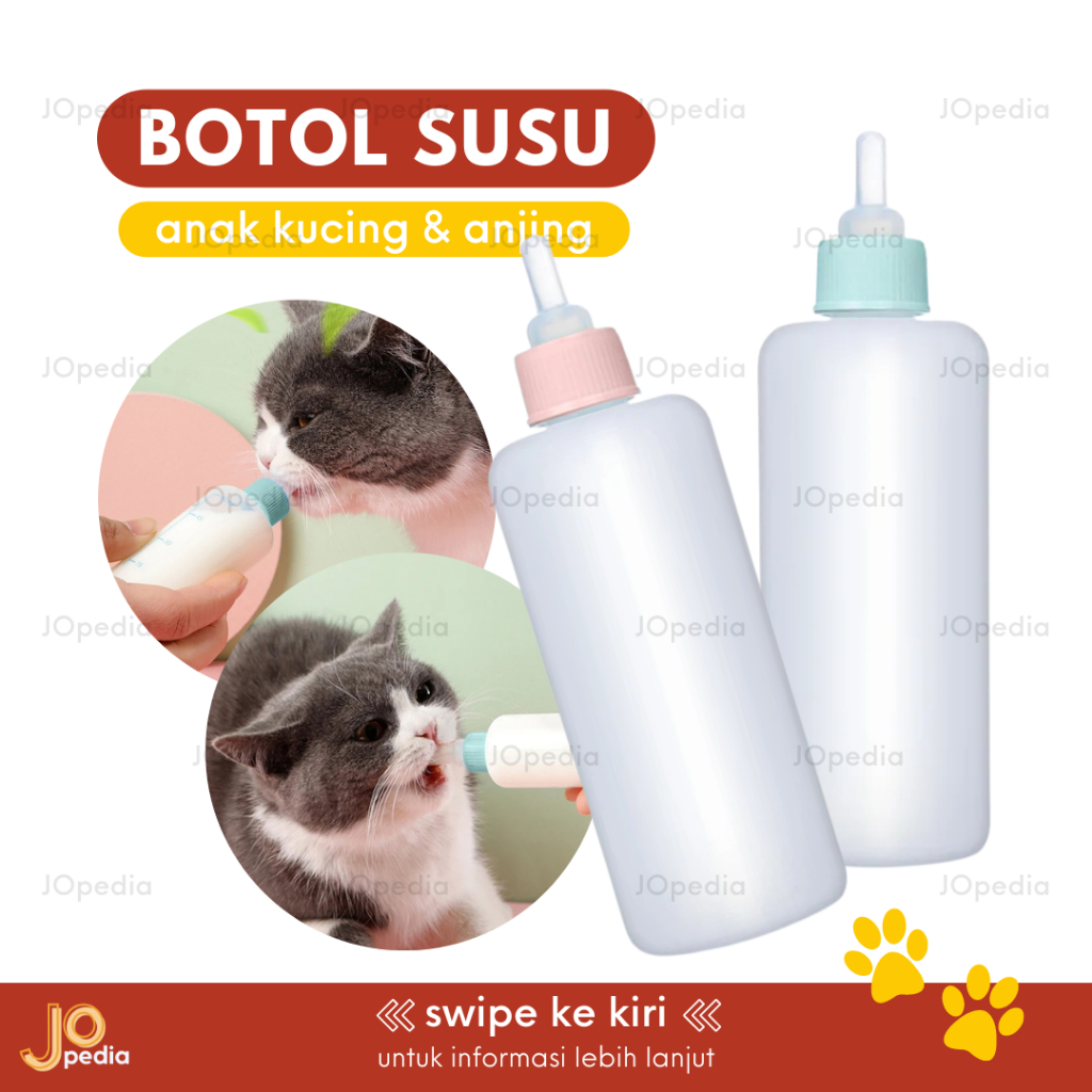 Jual BOTOL SUSU B Kucing Anjing Kelinci Set Botol Dot Sikat Pet Bottle ...