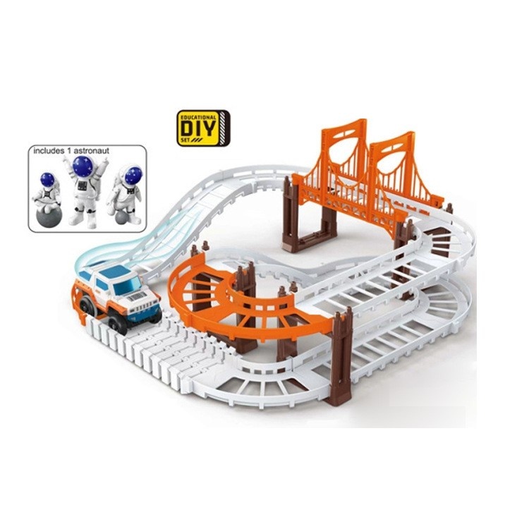 Jual Mainan ASTRONOT OUTER SPACE TRACK Railway Car Track Rel Mobil ...