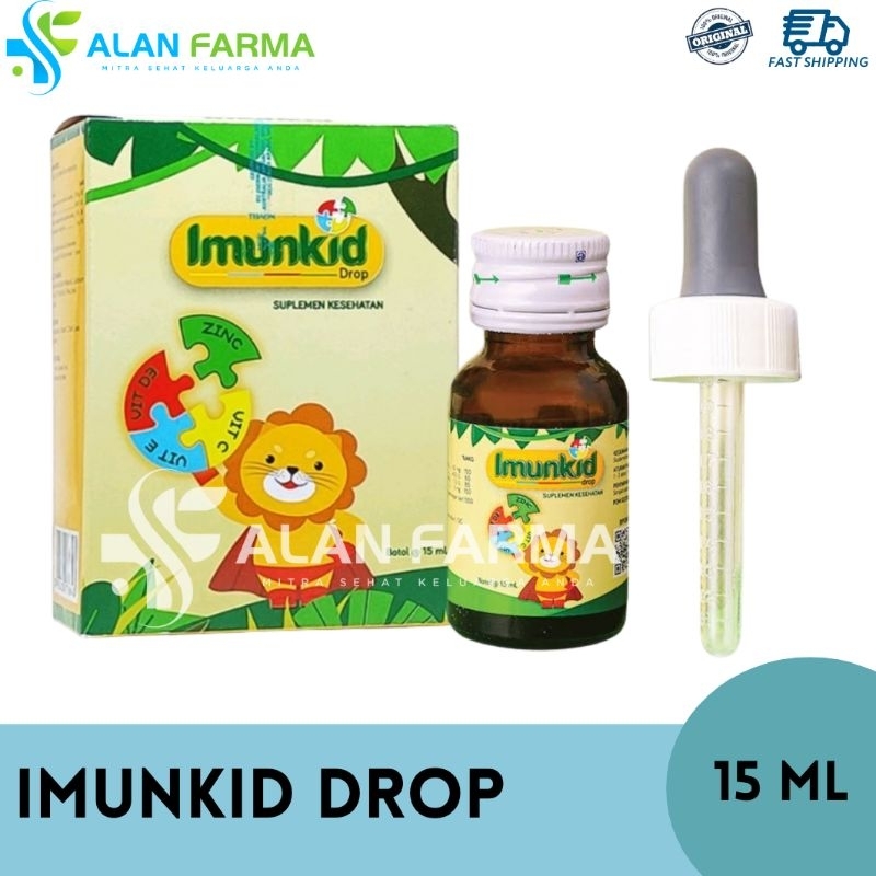 Jual Imunkid Drop 15 mL | Imun Kid Drops | Suplemen Daya Tahan Tubuh ...