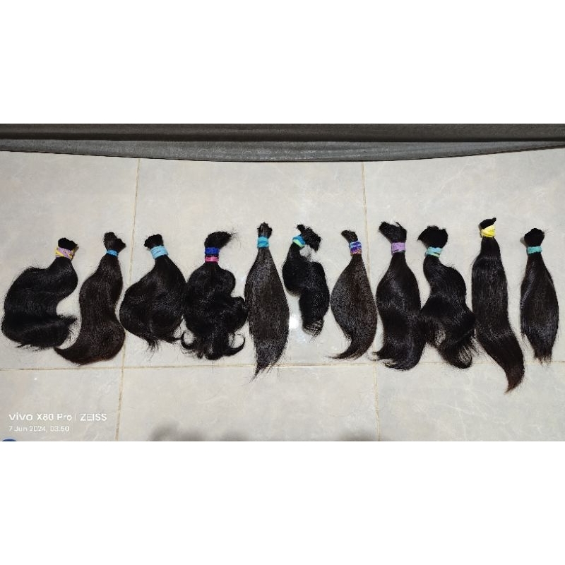 Jual rambut mentahan asli | Shopee Indonesia