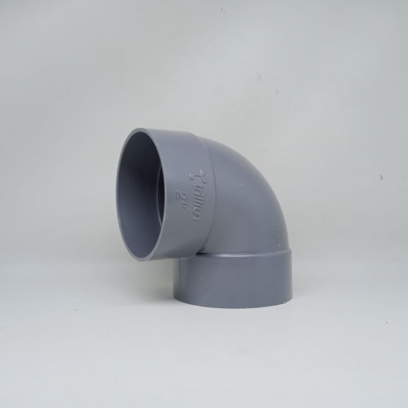 Jual Sambungan Pipa Knee / Keni L Elbow Pipa PVC Trilliun dan Quad 1 1/ ...