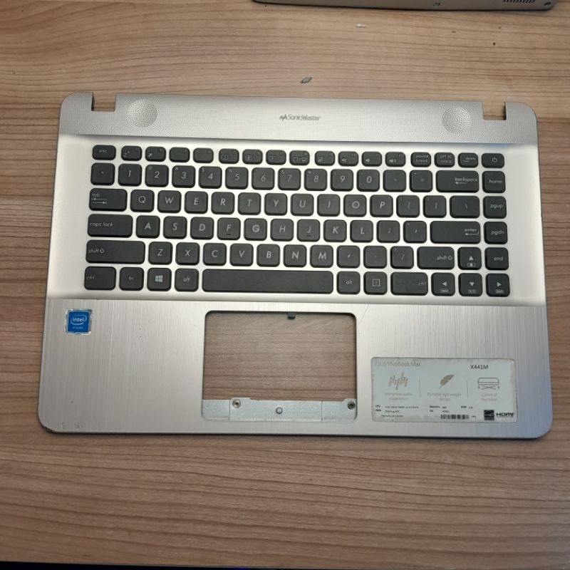 Jual Frame Keyboard Only / mati Asus X441 X441U X441UA X441M original ...