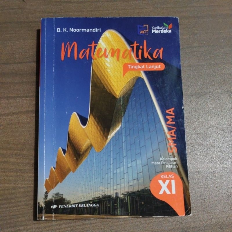 Jual Buku Matematika Tingkat Lanjut SMA/MA Kelas. 11 / Xl Erlangga - Bekas Original | Shopee ...