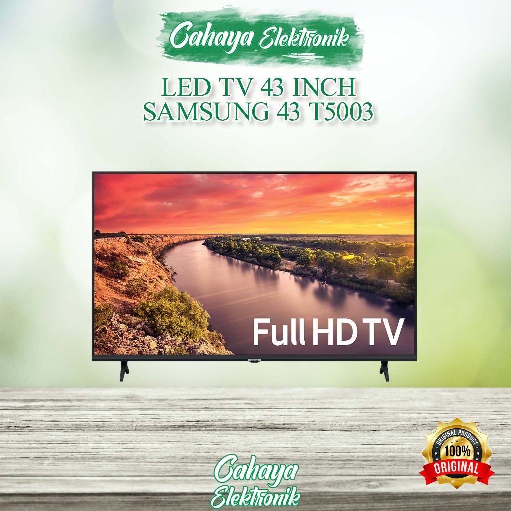 Jual TV LED SAMSUNG 43 INCH 43T5003 | 43 T5003 | 43T 5003 ORIGINAL GARANSI RESMI | Shopee Indonesia