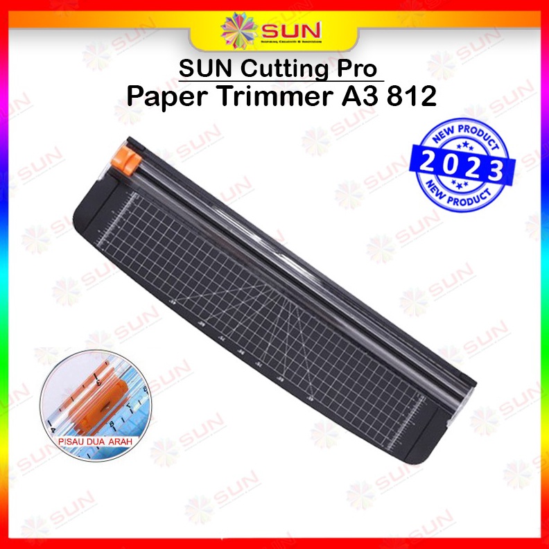 Jual KODE U84Q Alat Potong Kertas Paper Cutter Paper Trimmer 812 A3 ...