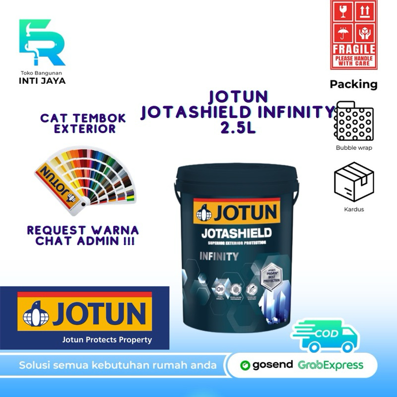 Jual Jotun JotaShield Infinity 2.5L Cat Tembok Exterior | Shopee Indonesia