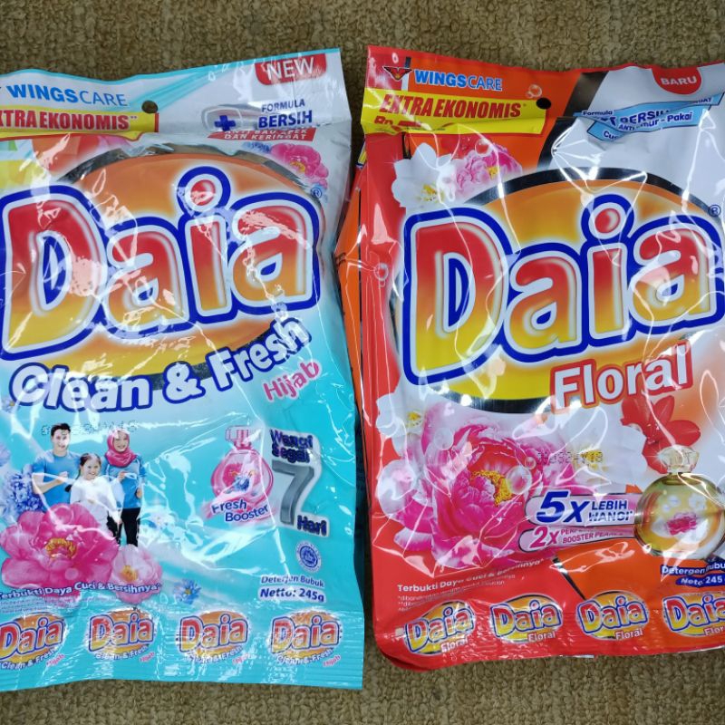 Jual DAIA DETERGENT BUBUK KEMASAN 5000,AN | Shopee Indonesia