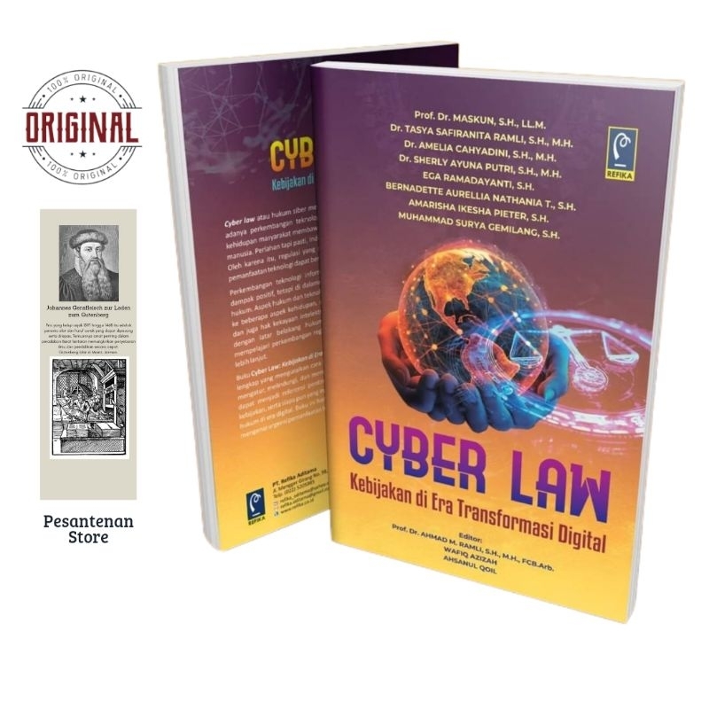Jual Buku Cyber Law Kebijakan di Era Transformasi Digital - Prof Dr ...