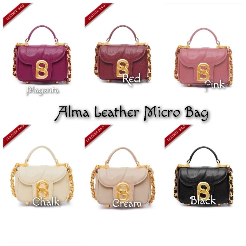 Jual Alma Leather Micro Bag | Shopee Indonesia