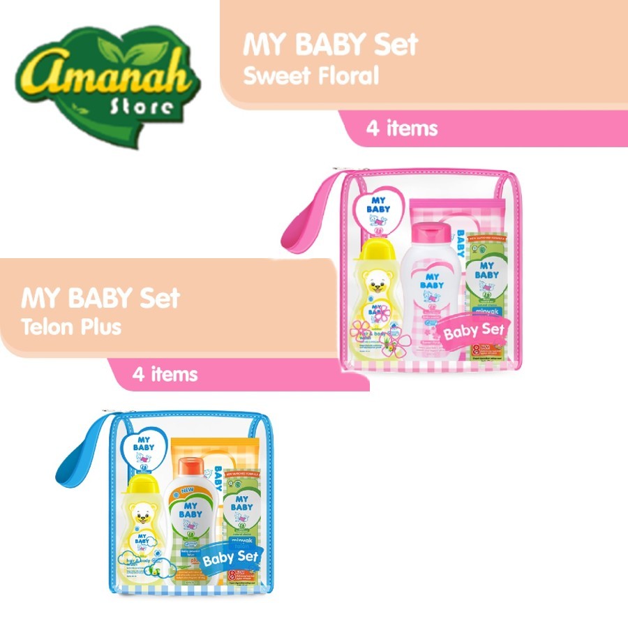 Jual MY BABY Set Telon Plus [360gr / 4 items] - 1 Set Perlengkapan ...