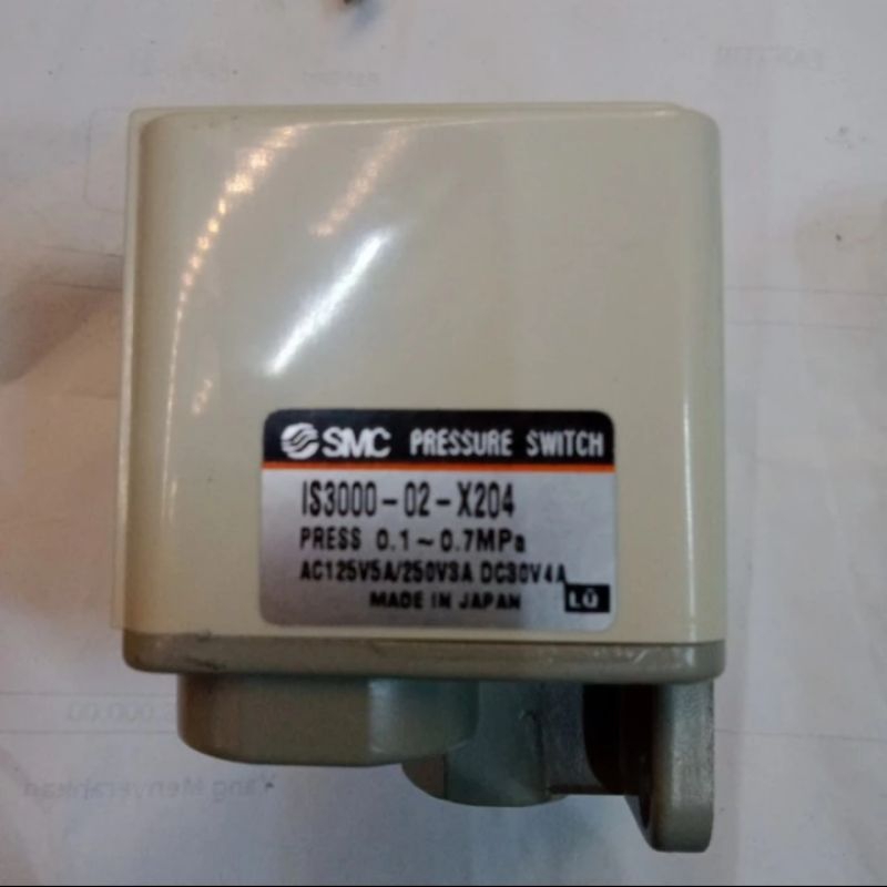 Jual PRESSURE SWITCH SMC IS3000-02-X204 ORIGINAL ASLI | Shopee Indonesia