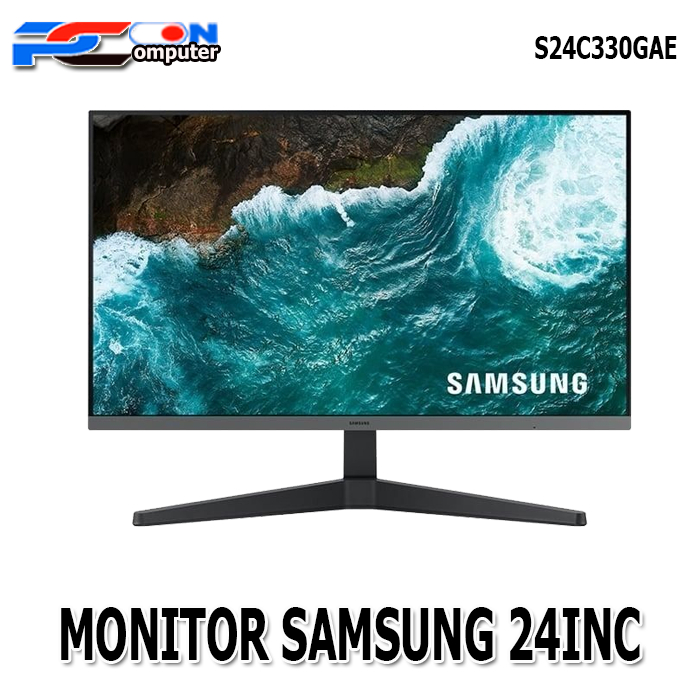 Jual MONITOR SAMSUNG Led 24" S24C330GAE/ FLAT 24 INC 100Ghz | Shopee ...