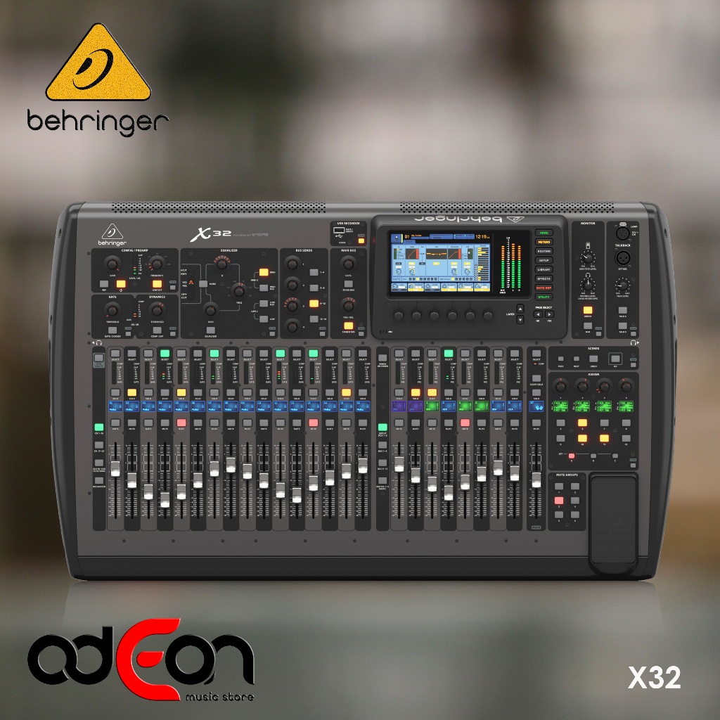 Jual Behringer X32 X 32 40 Input 25-Bus Digital Mixing Console | Shopee ...