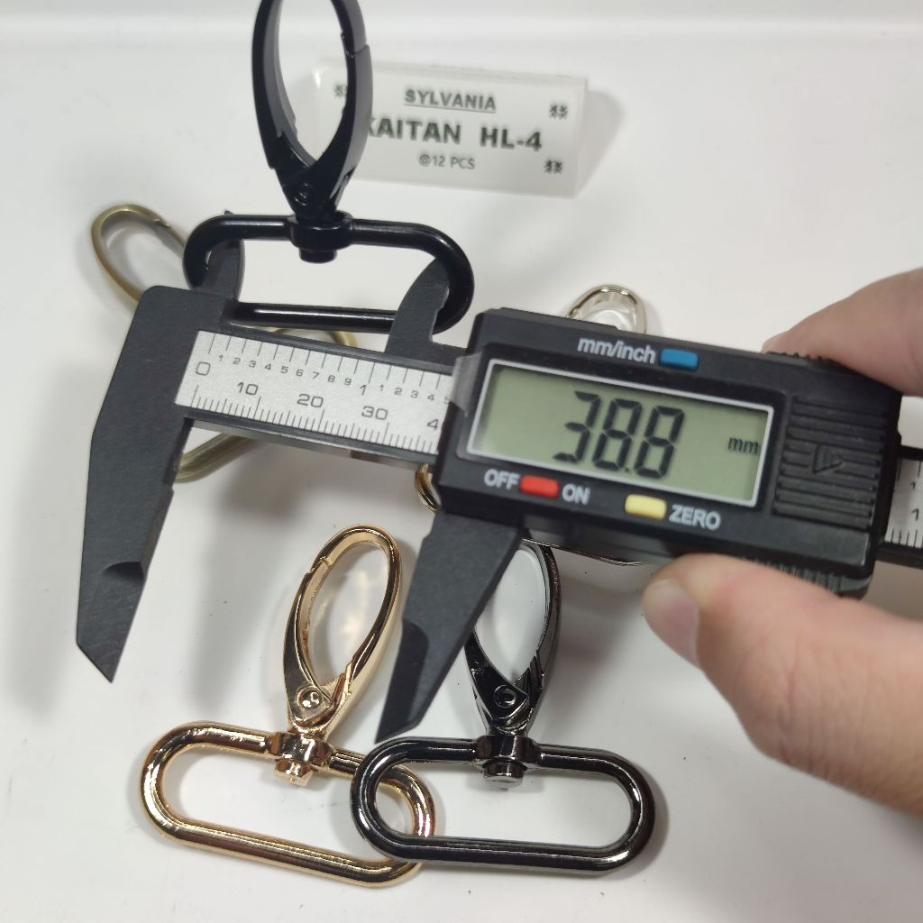 Jual KAITAN HL 4 @12PCS, KAITAN UNTUK TALI 38mm TINGGI 55mm, COATING ...