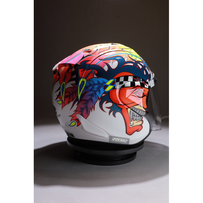 Jual Helm TSR RAM4 SCOTT RUSSEL WHITE | Shopee Indonesia