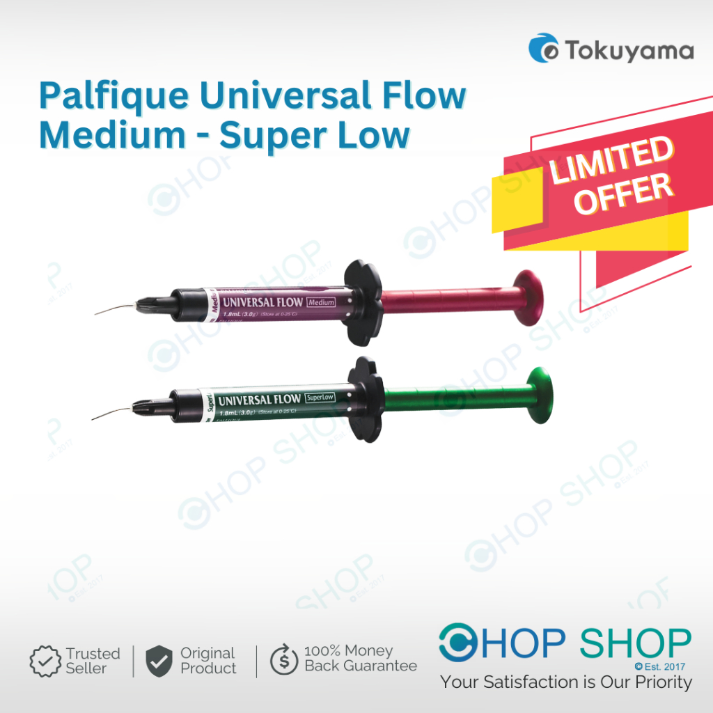 Jual ORIGINAL Palfique Universal Flow Resin Komposit Flowable Flow ...