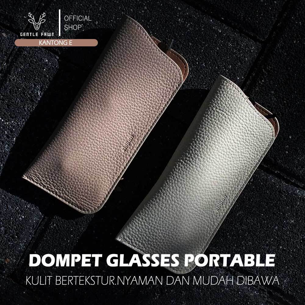 Jual Gentle Fawn Tempat Kacamata / Case Kantong Kacamata Bahan Kulit ...