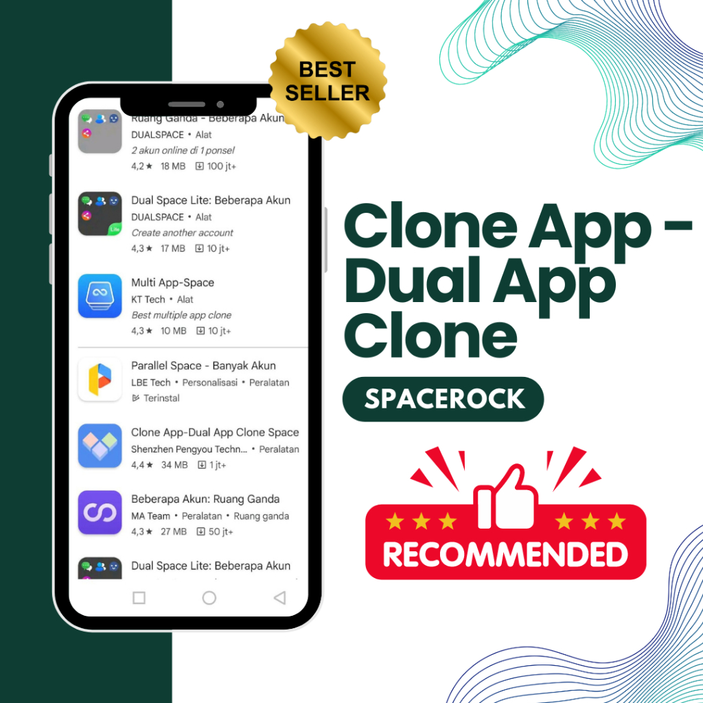Jual Aplikasi Dual Space & Clone App - Parallel Space untuk Multi Akun ...