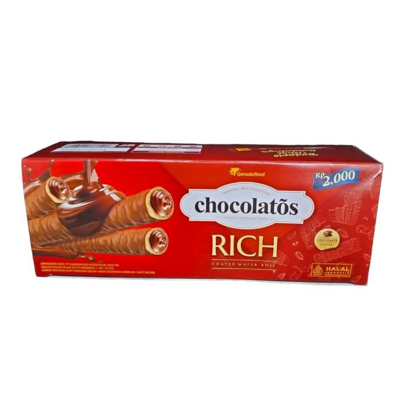Jual Chocolatos Rich 19gr - Pak isi 12 Pcs | Shopee Indonesia